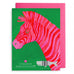 Extraordinary Zebra Greeting Card – E. Frances Paper