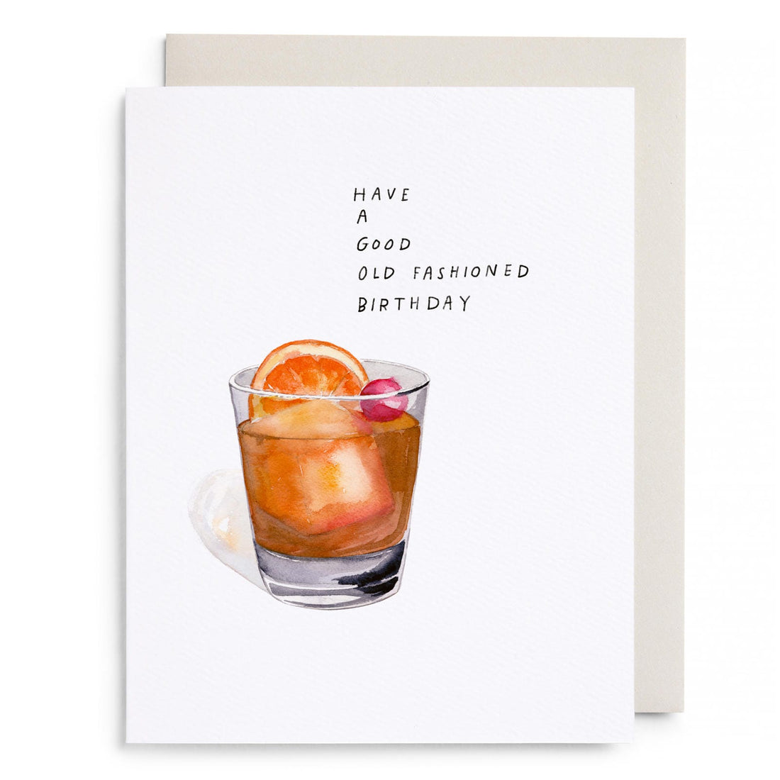 Old Fashioned Bday Greeting Card – E. Frances Paper