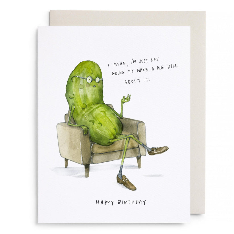 Big Dill Greeting Card – E. Frances Paper