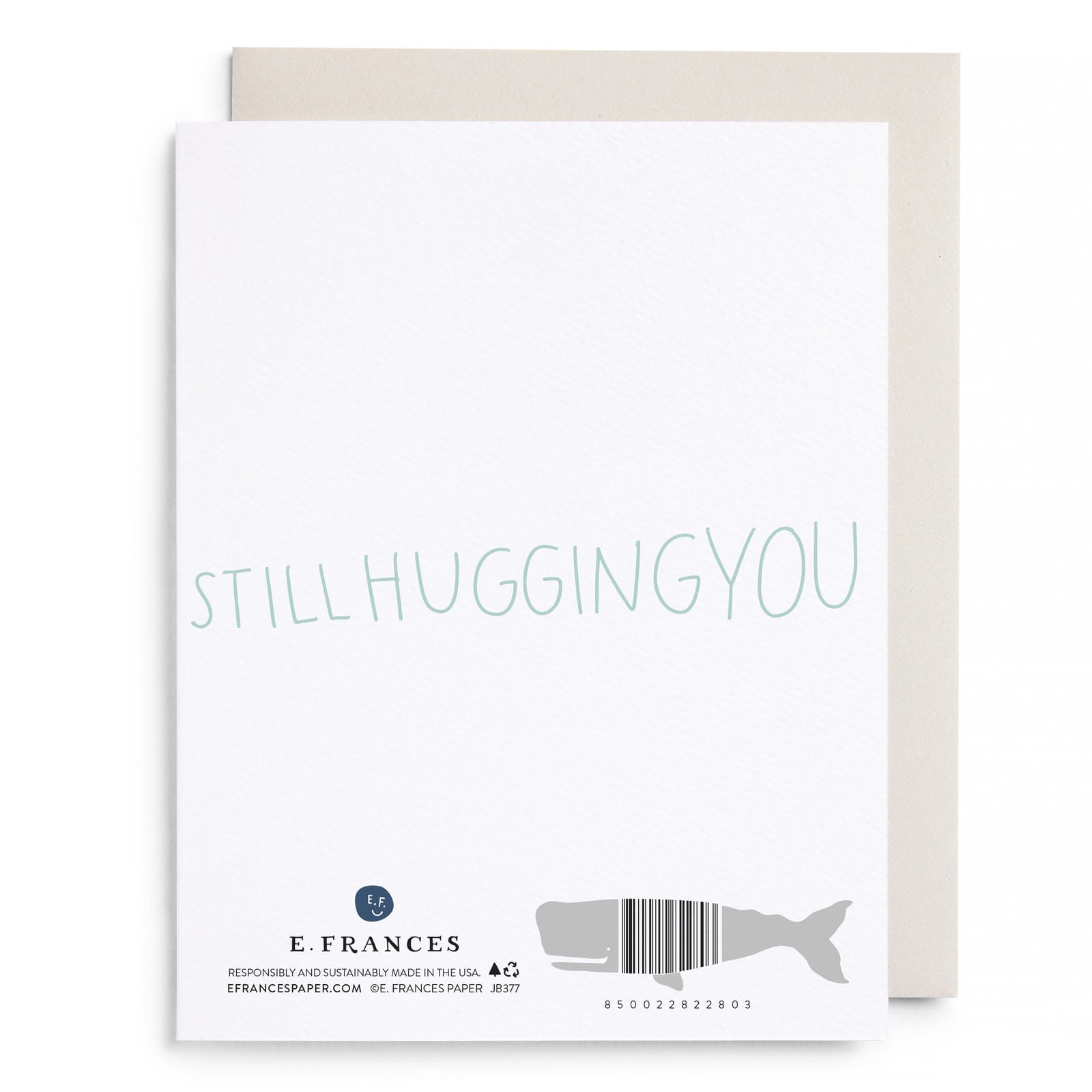 I'm A Hug Greeting Card – E. Frances Paper