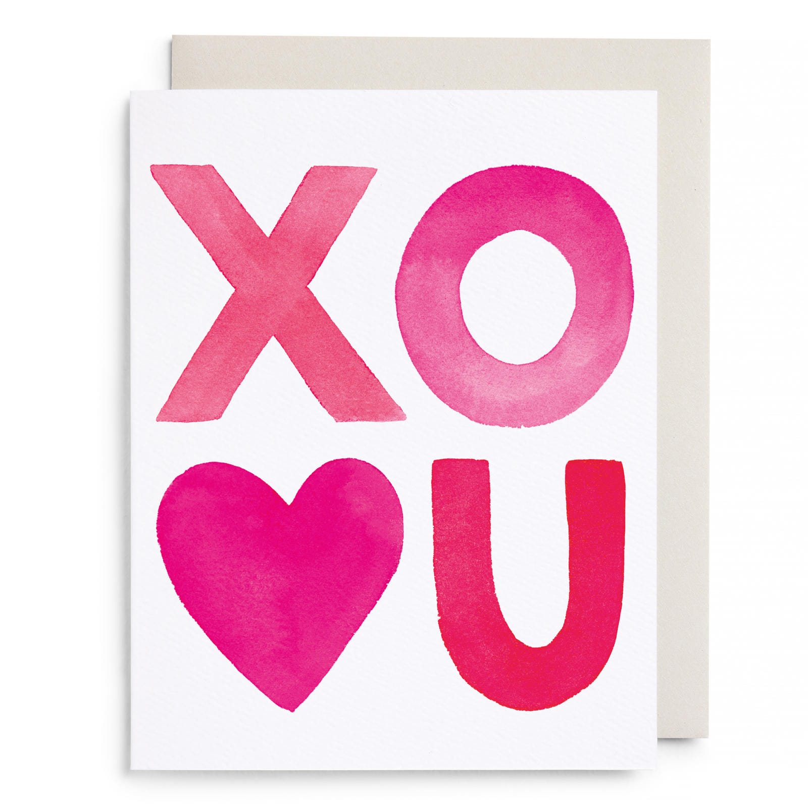 XO Greeting Card – E. Frances Paper