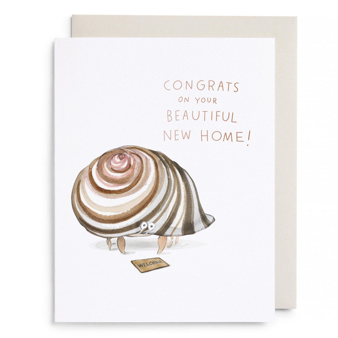 New Shell Greeting Card – E. Frances Paper