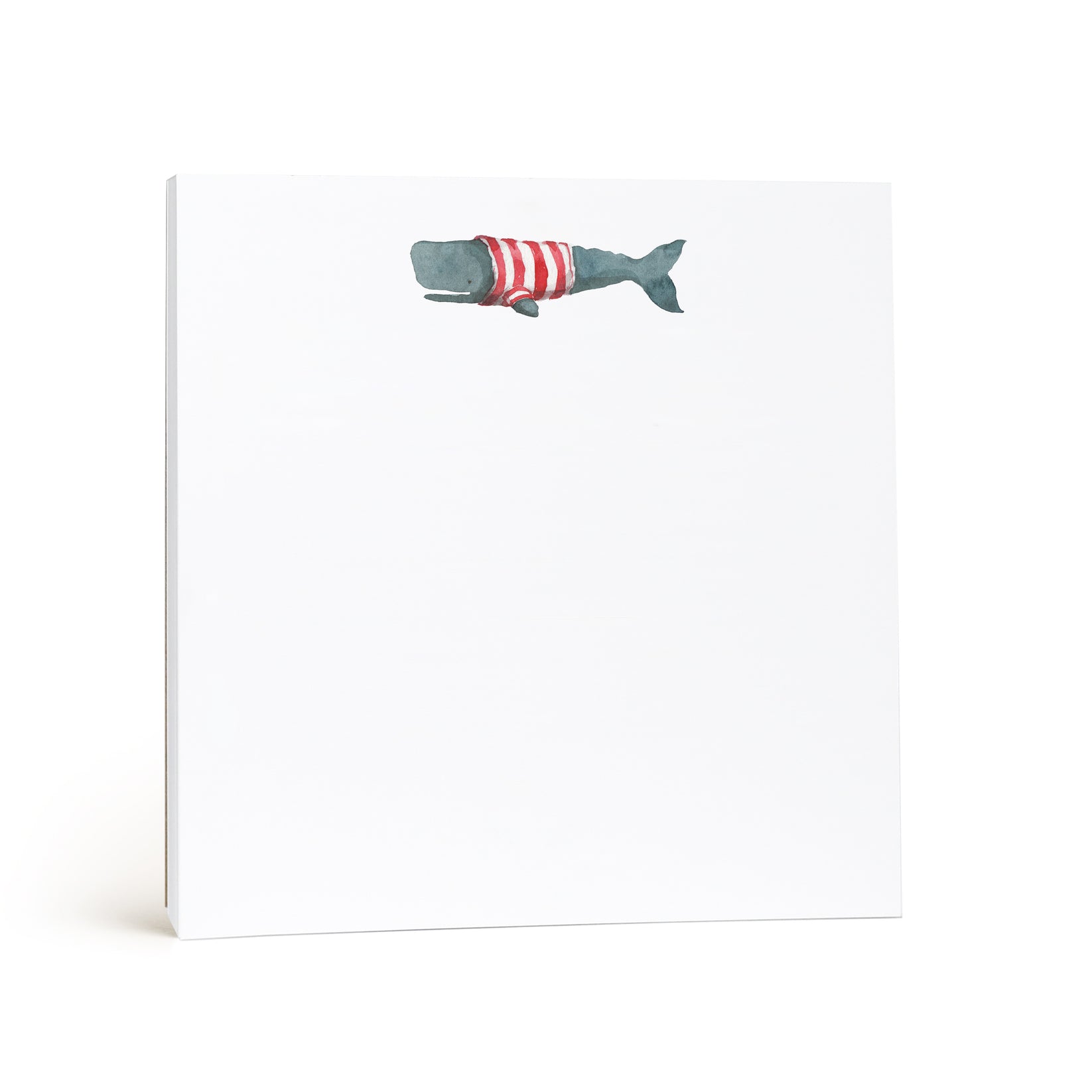 Stripey Whale Notepad – E. Frances Paper
