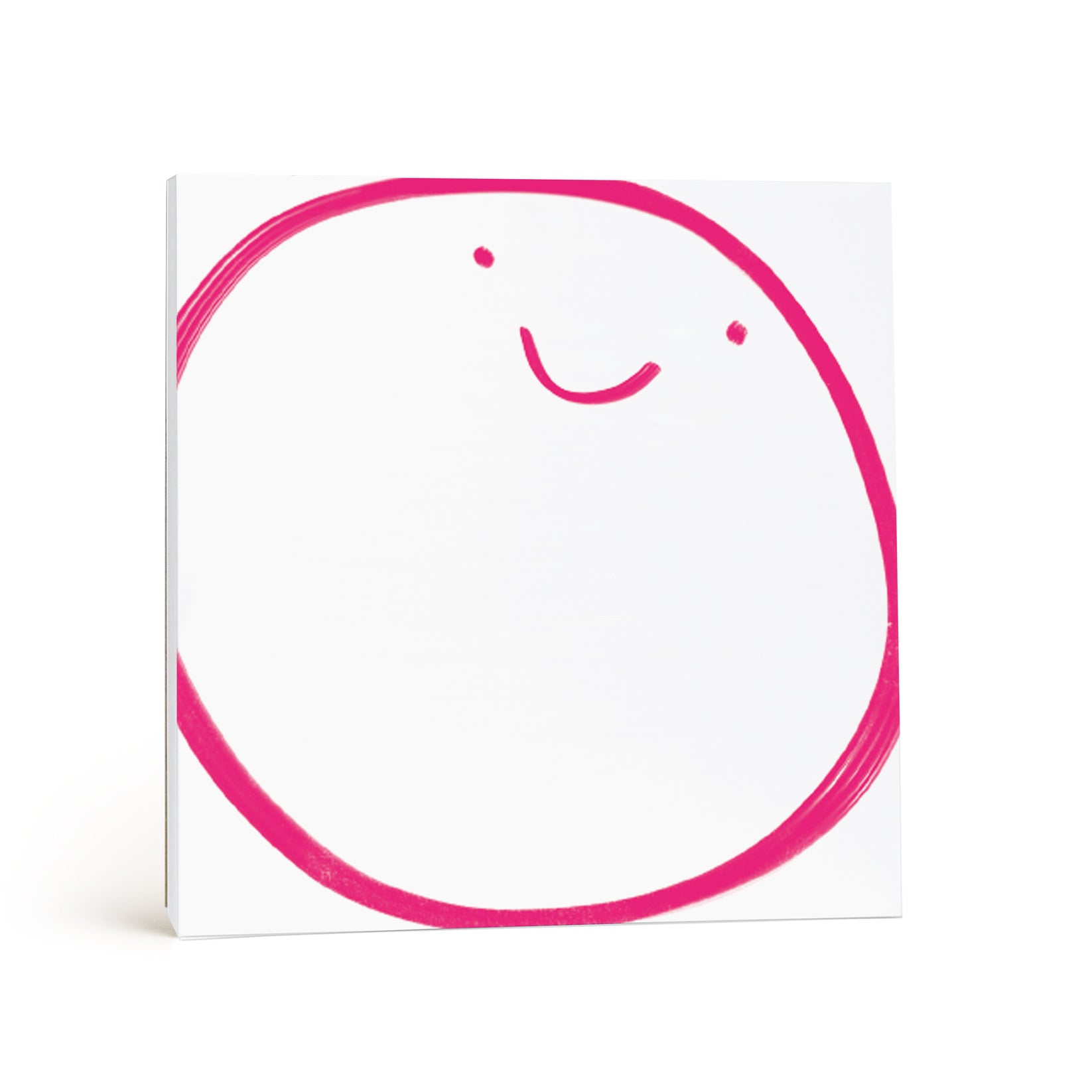 Big Smile Notepad | Hot Pink Smiley Notepad – E. Frances Paper