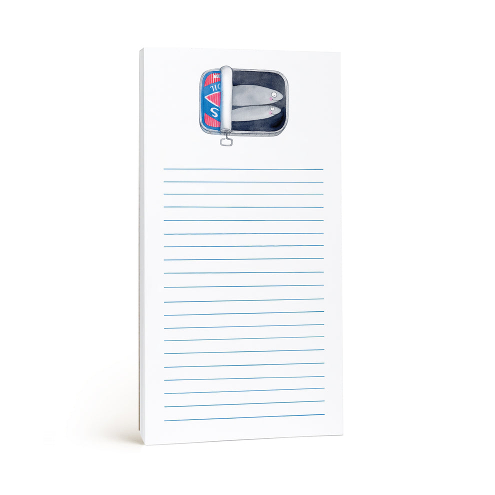 Sardines Notepad – E. Frances Paper