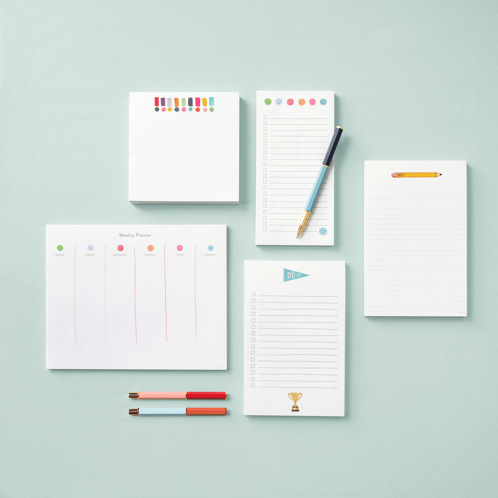 Rainbow Chunky Notepad – E. Frances Paper