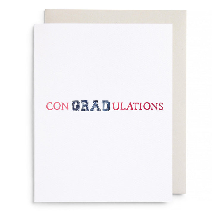 ConGRADulations Greeting Card – E. Frances Paper